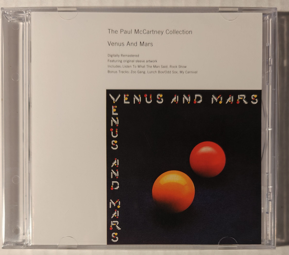 Cd Wings The Paul Mccartney Collection Venus And Mars Cd купить