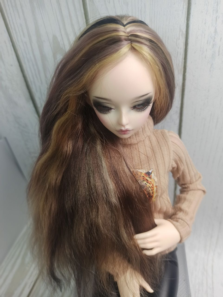 Парик для БЖД куклы - купить по низкой цене в интернет-магазине OZON ...