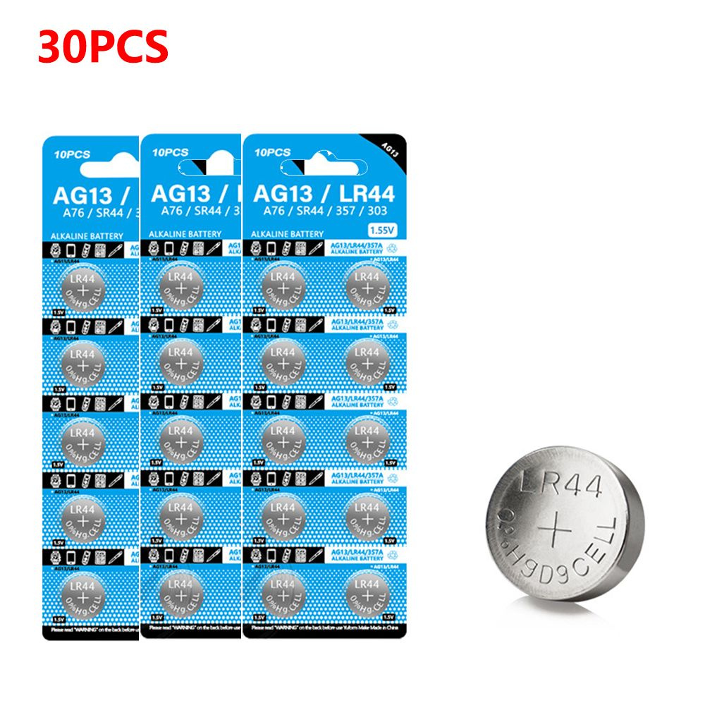 Батарейка LR44 (LR1154, V13GA, AG13, G13, RW82), 30 шт - купить с ...