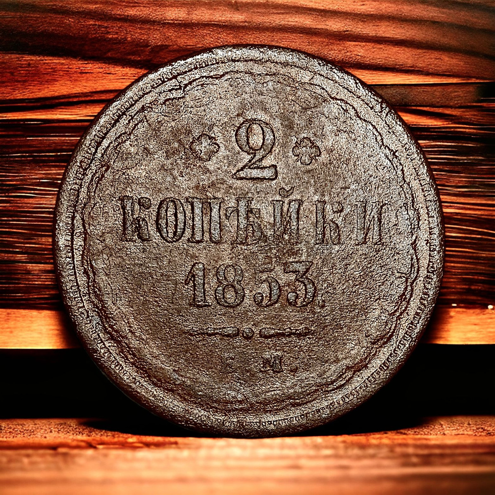Монета Российская Империя 2 копейки 1853 года, ЕМ. Николай I купить на OZON по низкой цене ...
