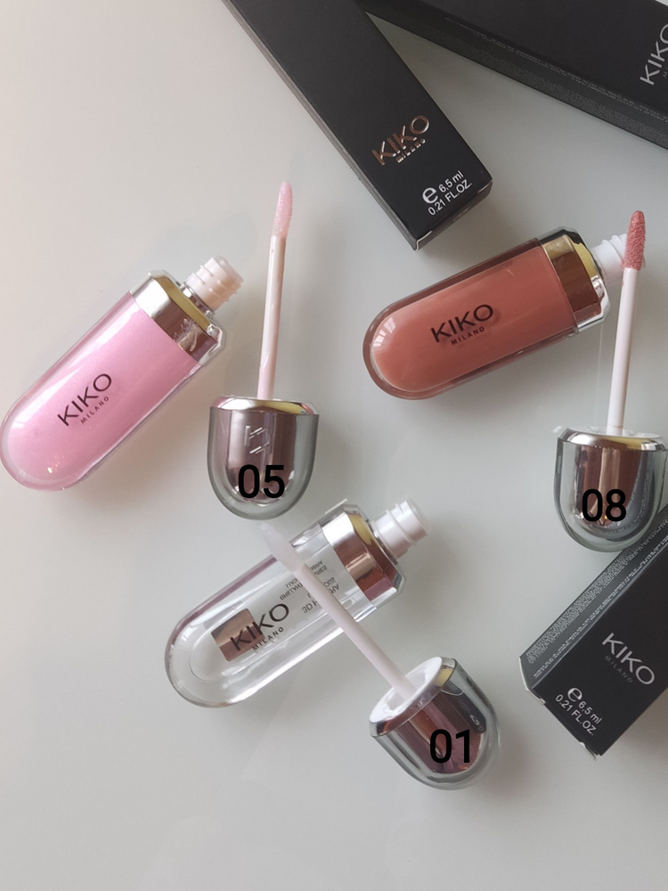 Набор блесков для губ Kiko Milano 3D HYDRA LIPGLOSS 3d - купить с доставкой по выгодным ценам в ...
