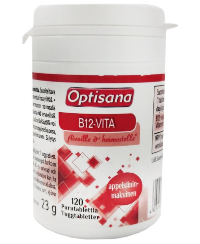 Optisana витамин B12, 120 табл - купить с доставкой по выгодным ценам в ...
