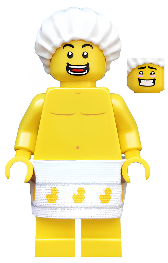 Минифигурка Lego Shower Guy, Series 19 col342 U - купить с доставкой по выгодным ценам в ...