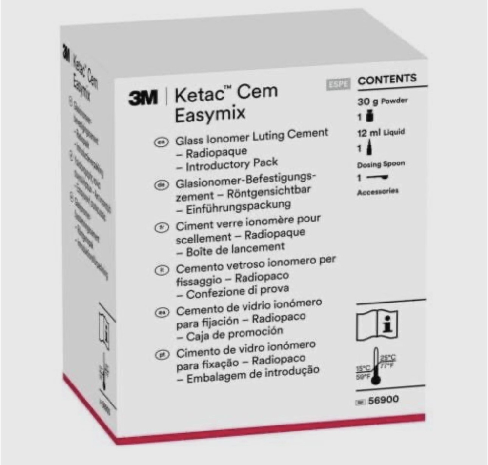 Ketac-Cem Easymix / Кетак Цем / 30 гр, 12 мл, 3M ESPE, Германия купить ...