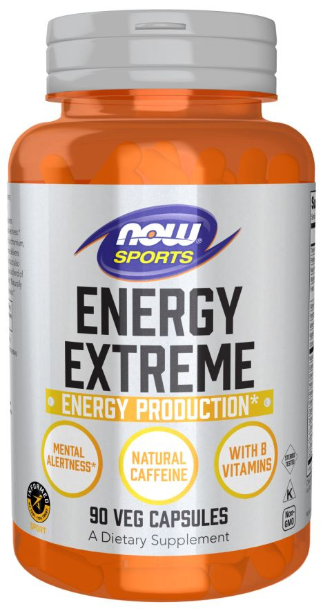 NOW Sports Energy Extreme, Анаболический комплекс, 90 растительных ...