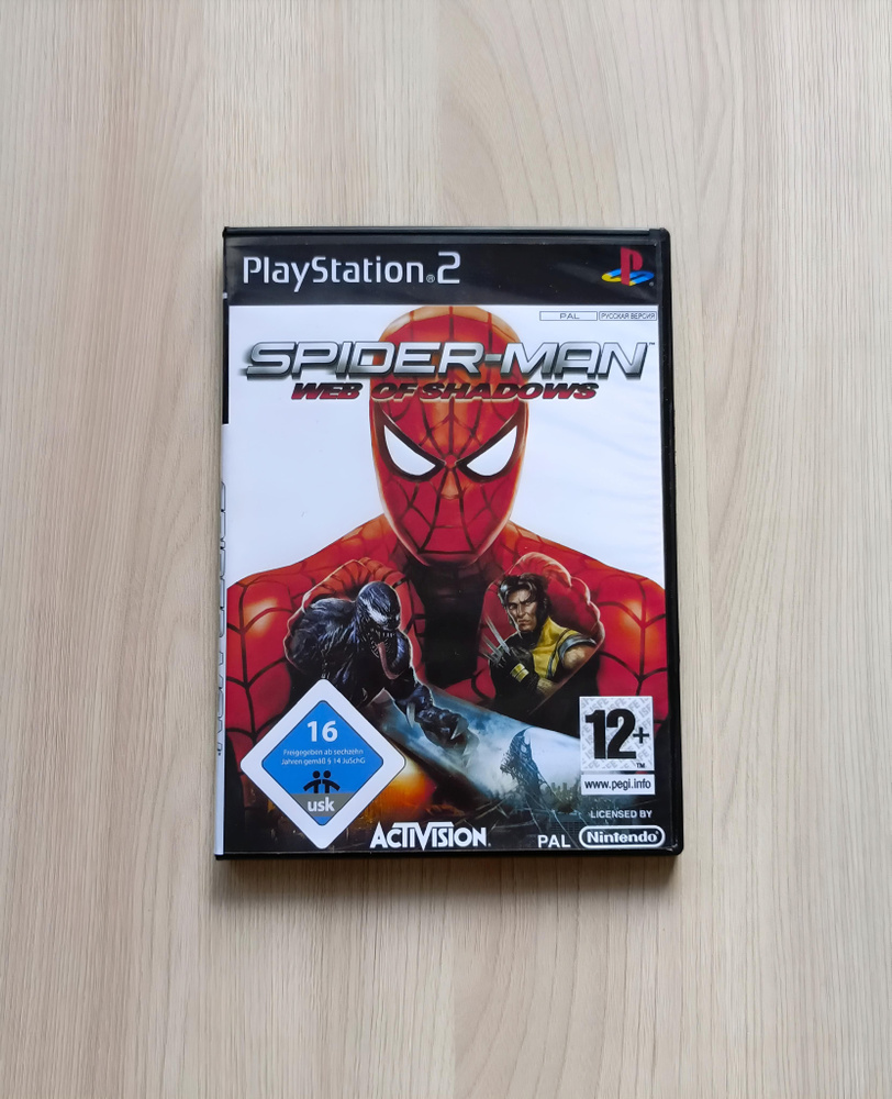 Игра Spider-Man: Web of Shadows PS2 (PlayStation 2 купить по низкой ...