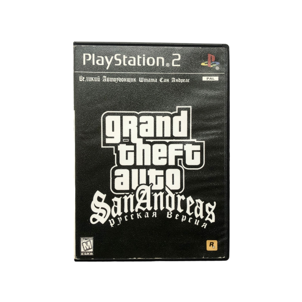 Игра PS 2 (PlayStation 2) Grand Theft Auto (GTA) San Andreas - Action ...