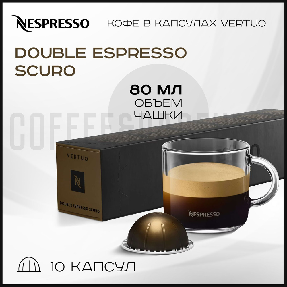 Double Espresso Scuro Caffeine
