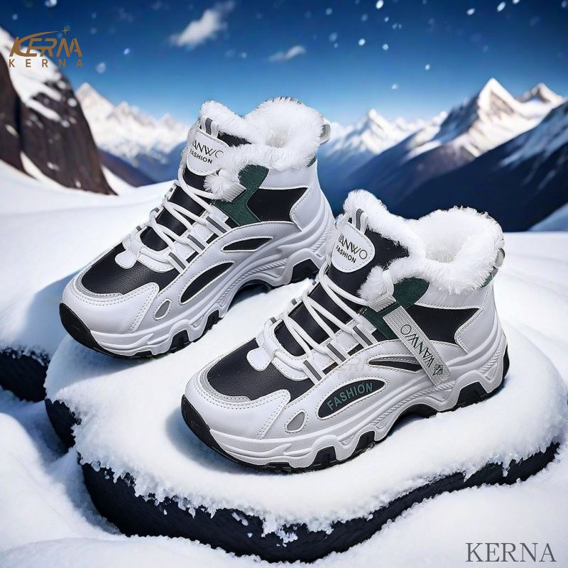 Кроссовки Женский KERNA, размер 36 D Зима Шнурки Россия купить c доставкой на OZON по низкой ...