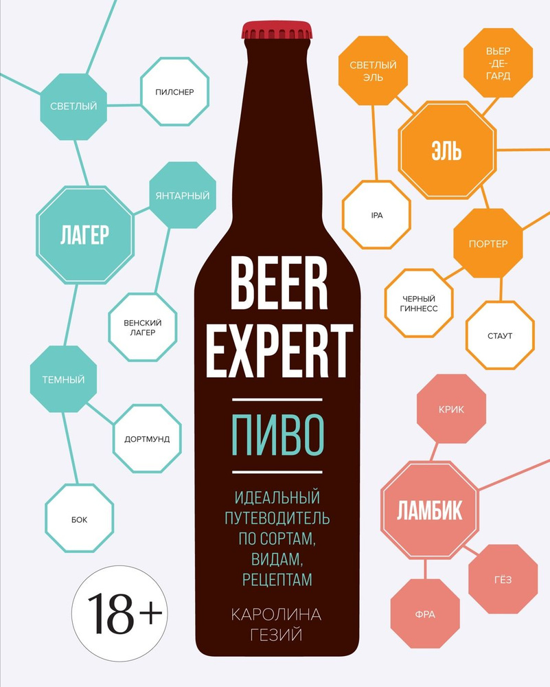 Beer Expert: Пиво. Идеальный путеводитель по сортам, видам, рецептам ...