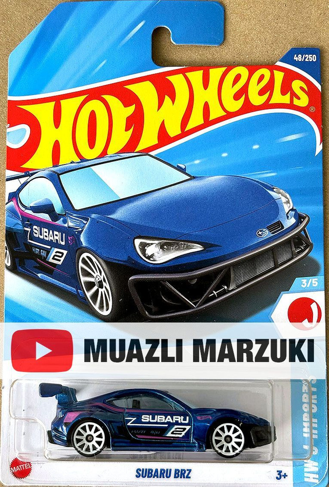 Машинка Mattel Hot Wheels 2025 C4982 Subaru Brz купить на OZON по ...