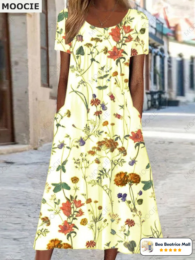 Платье Женский MOOCIE желтый Повседневный Бретельки Лавсан, размер 52 ...