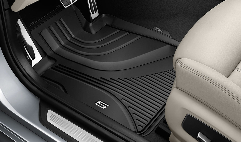 BMW Коврики в салон автомобиля, Термопластичная резина (ТПР), 4 шт ...