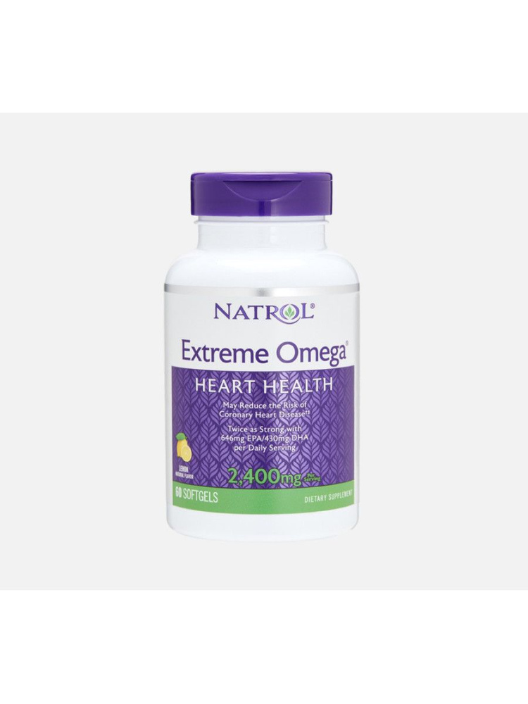 Омега 3 NATROL extreme omega 2400 мг в капсулах купить на OZON по ...