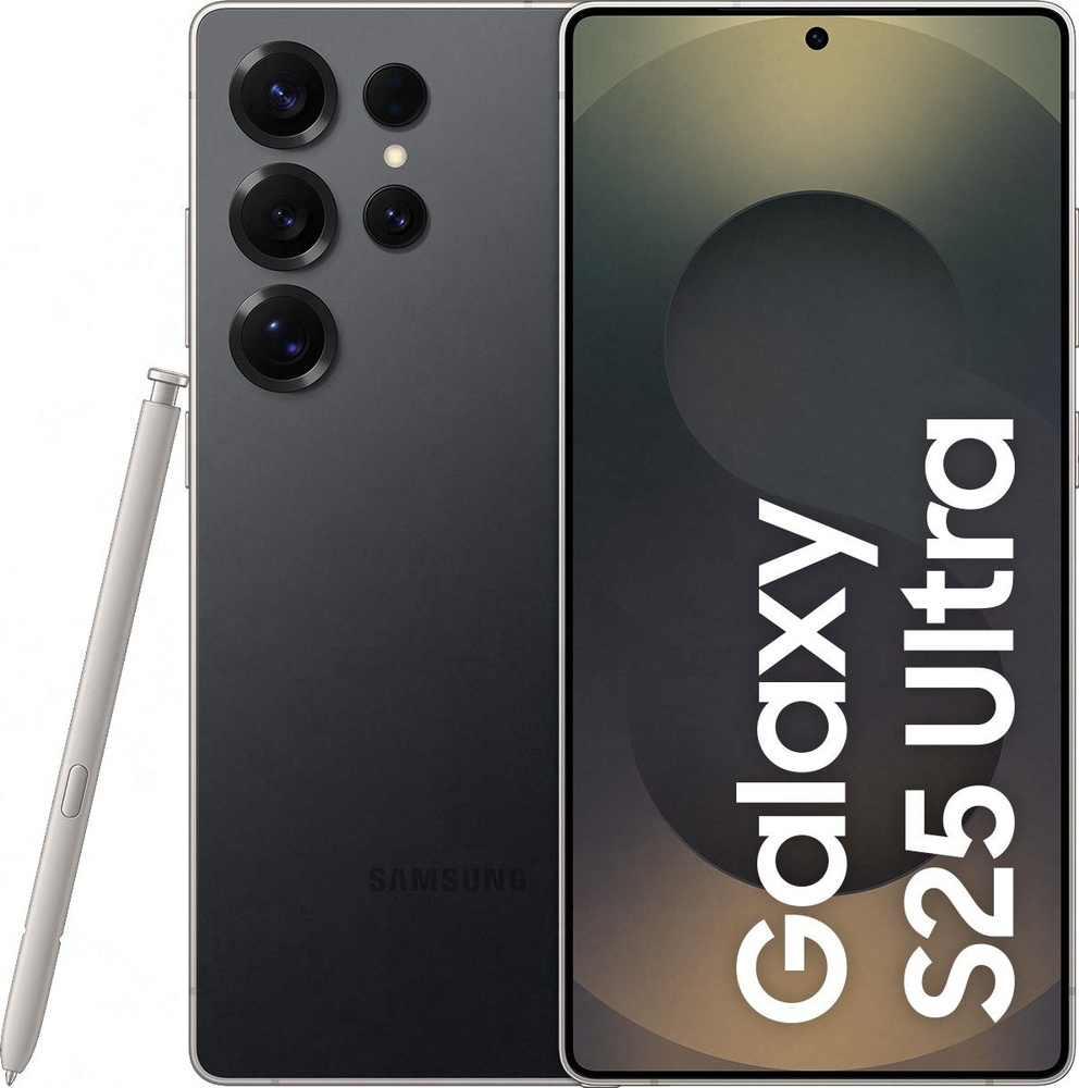 Смартфон Samsung Самсунг Galaxy S25 Ultra 512 ГБ 12 ГБ Черный OLED ...