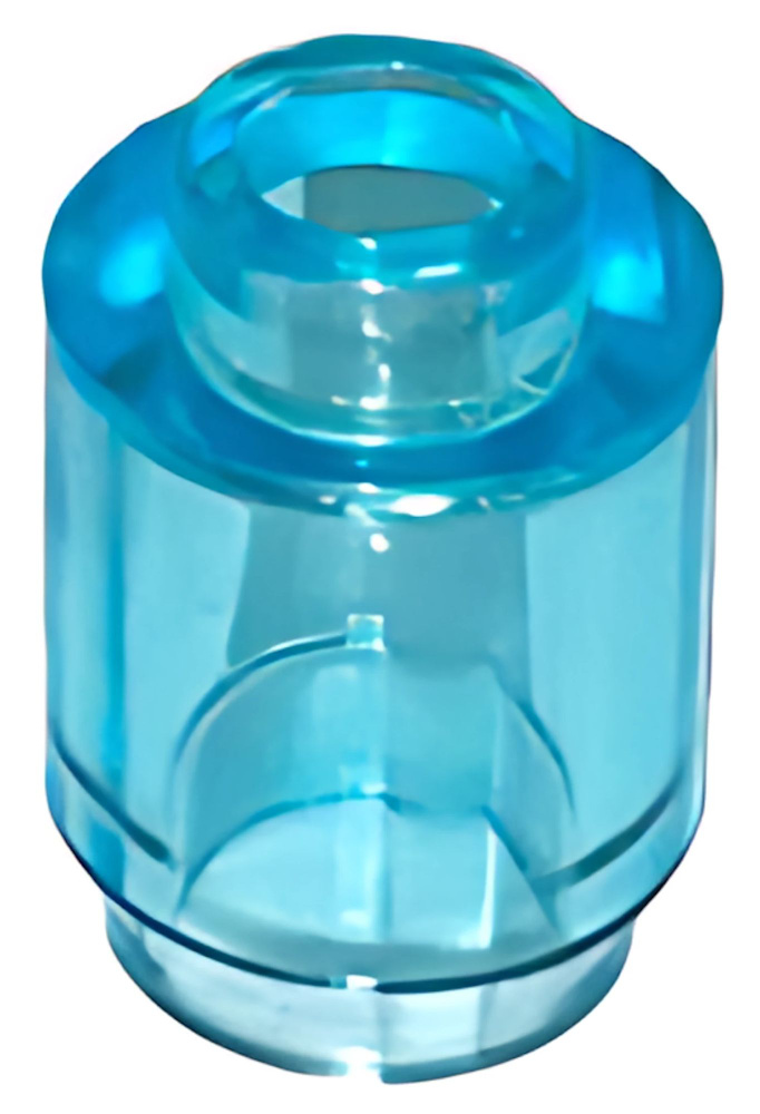 Деталь Lego 3062 Trans-Light Blue купить на OZON по низкой цене ...