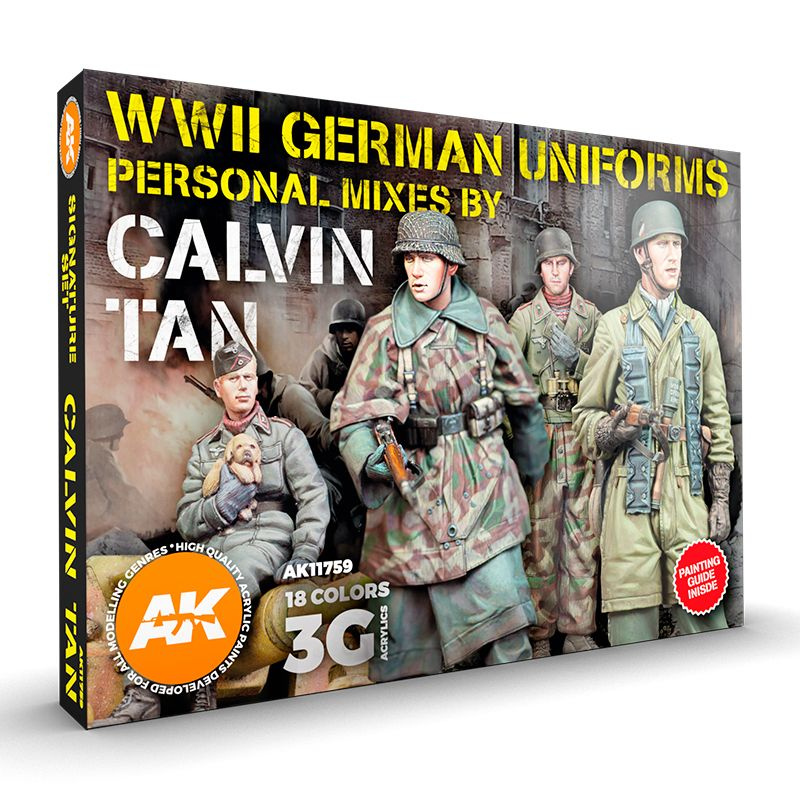 Набор красок AK Interactive Signature Set - Calvin Tan 3G купить на ...