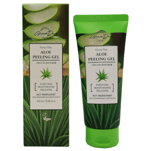GRACE DAY Пилинг гель-скатка для лица с алоэ Aloe Peeling Gel, 100 мл купить на OZON по низкой ...