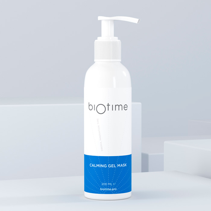 Успокаивающая гель-маска biOtime CALMING GEL MASK 200мл купить на OZON ...