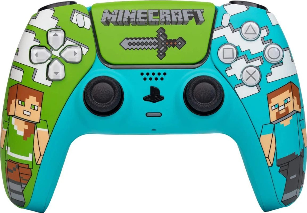 Беспроводной геймпад Sony DualSense PS5 "Minecraft" купить на OZON по ...