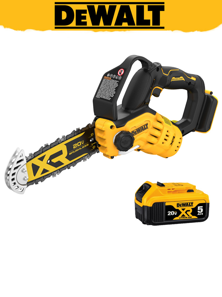 DEWALT DCMPS520 20V электрическая цепная пила без щеток 8 дюймов ...