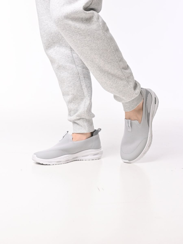 Слипоны Мужской Kari Текстиль, Полиуретан Фитнес, Волейбол, размер 42 G Лето Шнурки Шнуровка ...