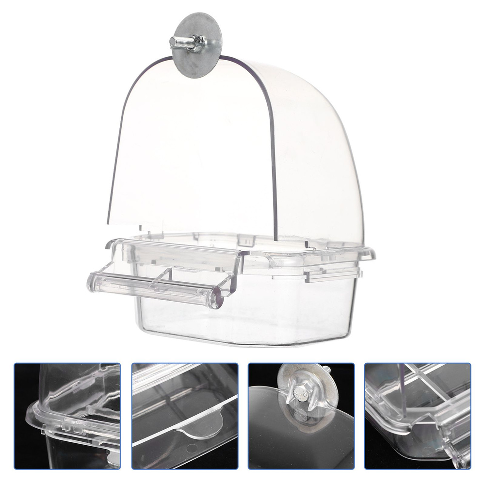 Прозрачный контейнер для корма из пп, автоматическая кормушка для ...