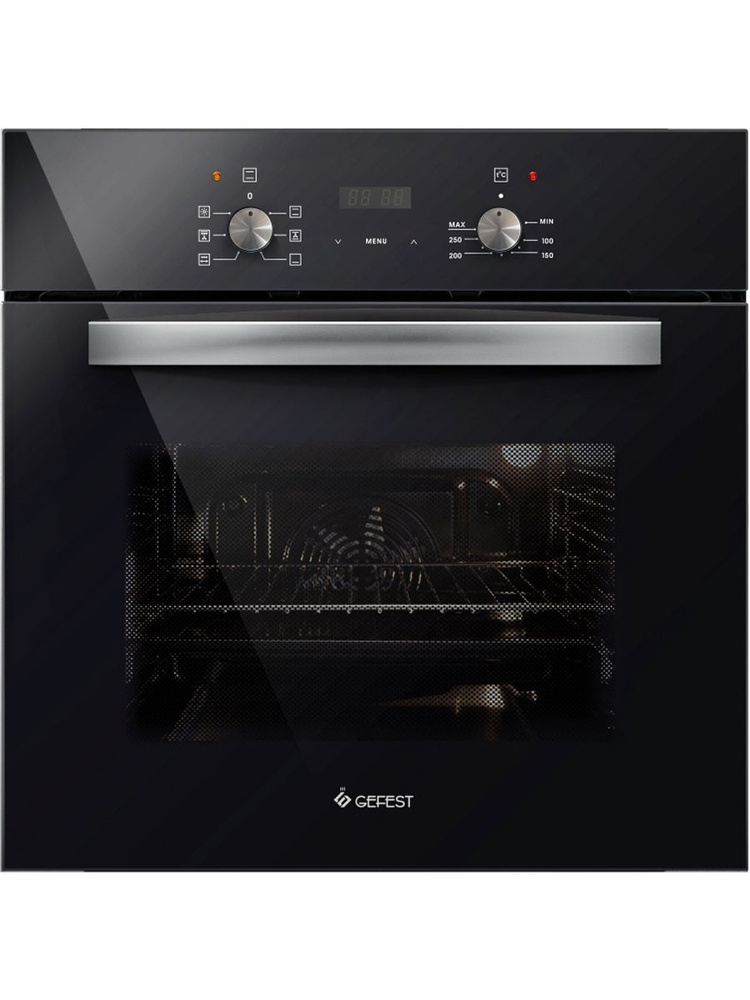 Gefest ЭДВ ДА 622-02 А Электрический духовой шкаф, встраиваемый, 59,8 см, черный купить на OZON ...
