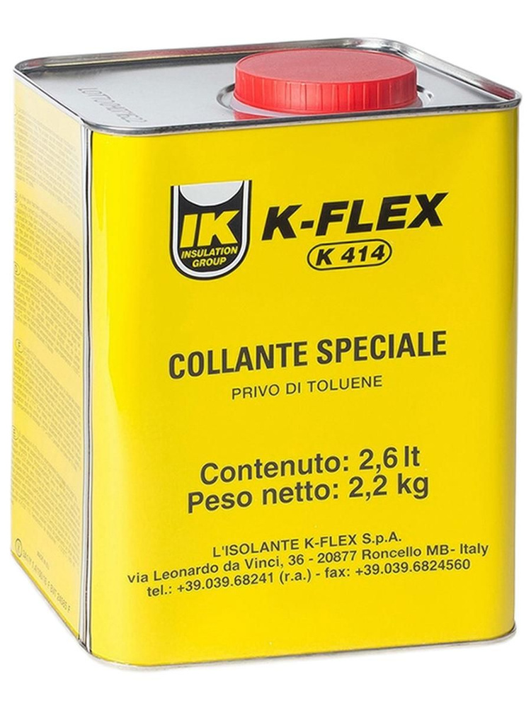 Клей K-FLEX K-414 2,6 литра купить на OZON по низкой цене (2046083833)