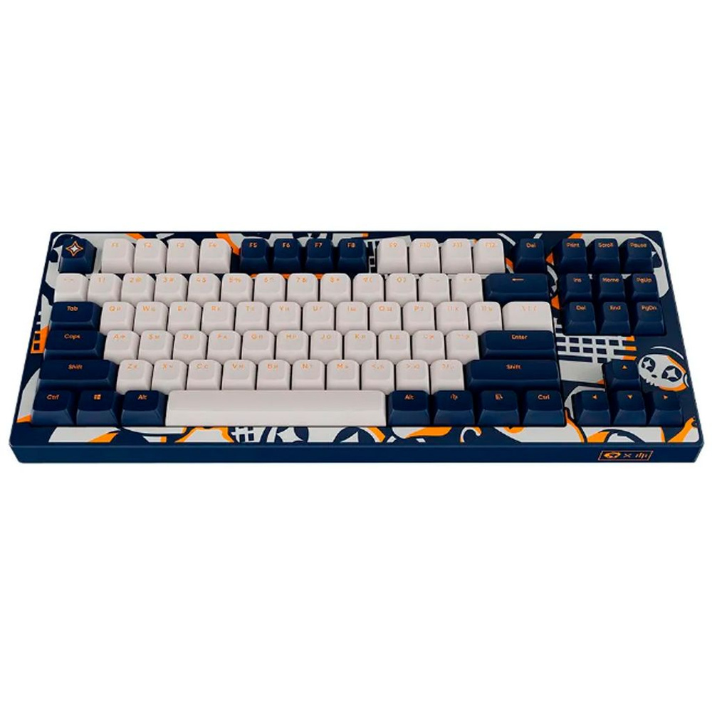 Dark Project x Akko 5087 White (Akko Fairy Silent), проводная игровая ...