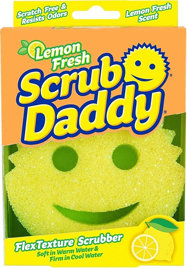 Губка Scrub Daddy, 1 уп, Полимерный материал купить c доставкой на OZON ...