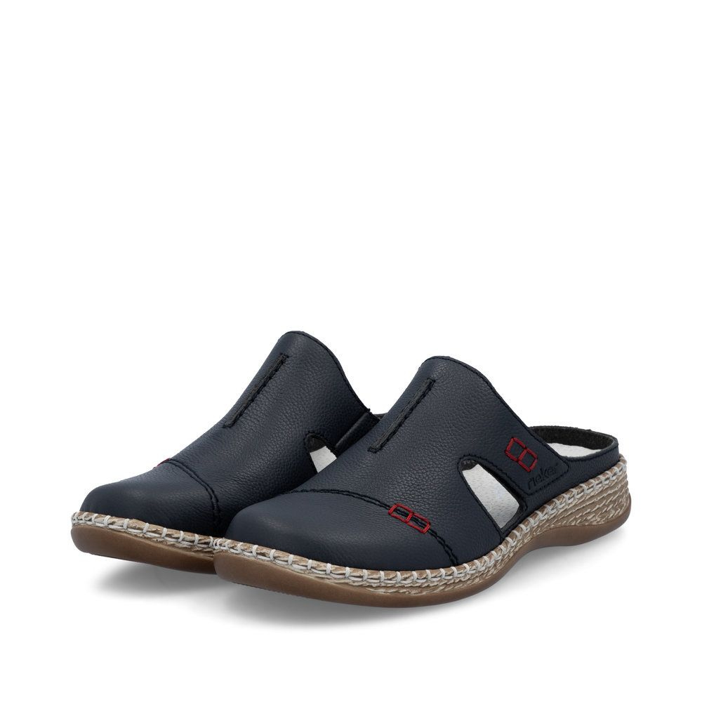 Сабо Женский Rieker Натуральная кожа G, размер 38 Мягкая стелька Стандартный низкий (до 4 см ...