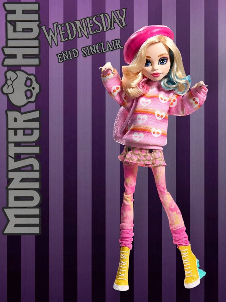 Кукла Monster High Wednesday Enid Sinclair Монстр Хай Энид Синклер ...