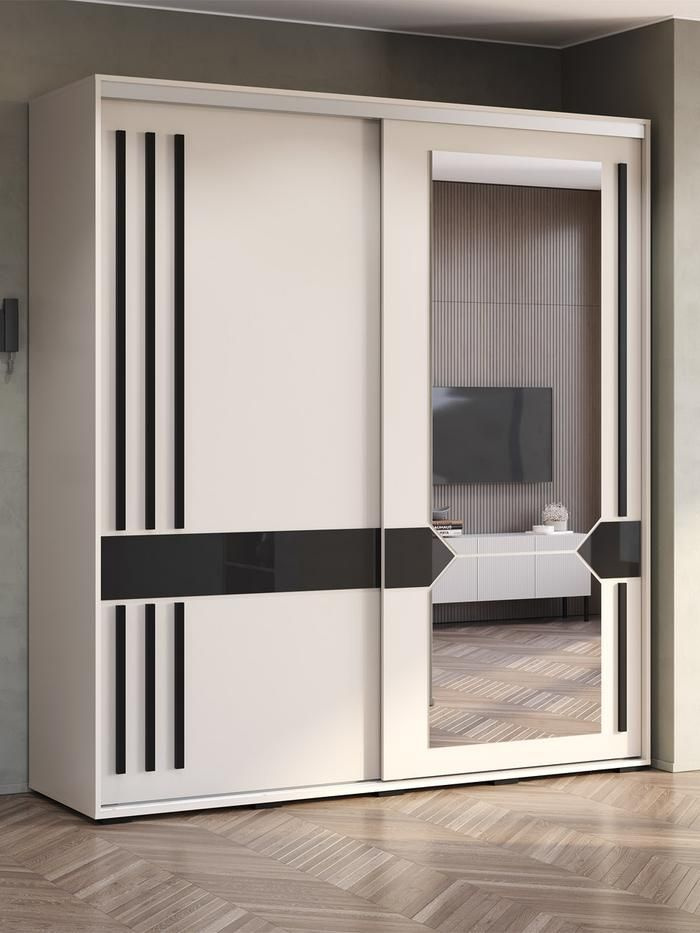 Шкаф-купе Первый Мебельный Шкаф Крафт 55940, 196.2x59.1x217.6 см купить c доставкой на OZON по ...