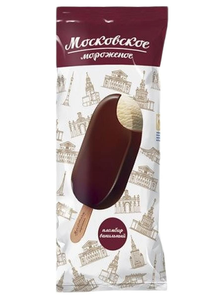 Эскимо Московский пломбир 70гр купить на OZON по низкой цене (2415230636)