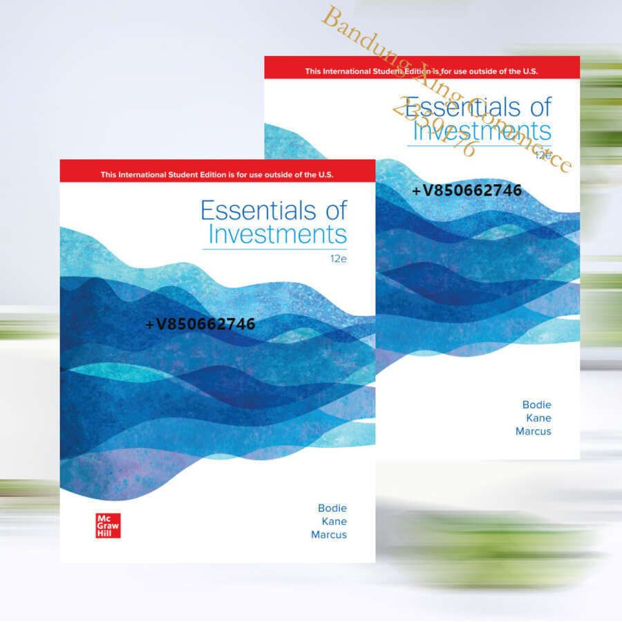 Essentials of Investments 12th Edition by Zvi Bodie Professo /бумажная ...