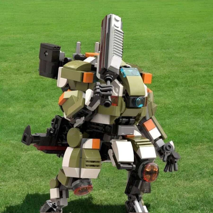 MOC NEW BT-7274 Модульный конструктор Titanfall 2 Мех 436 деталей ...