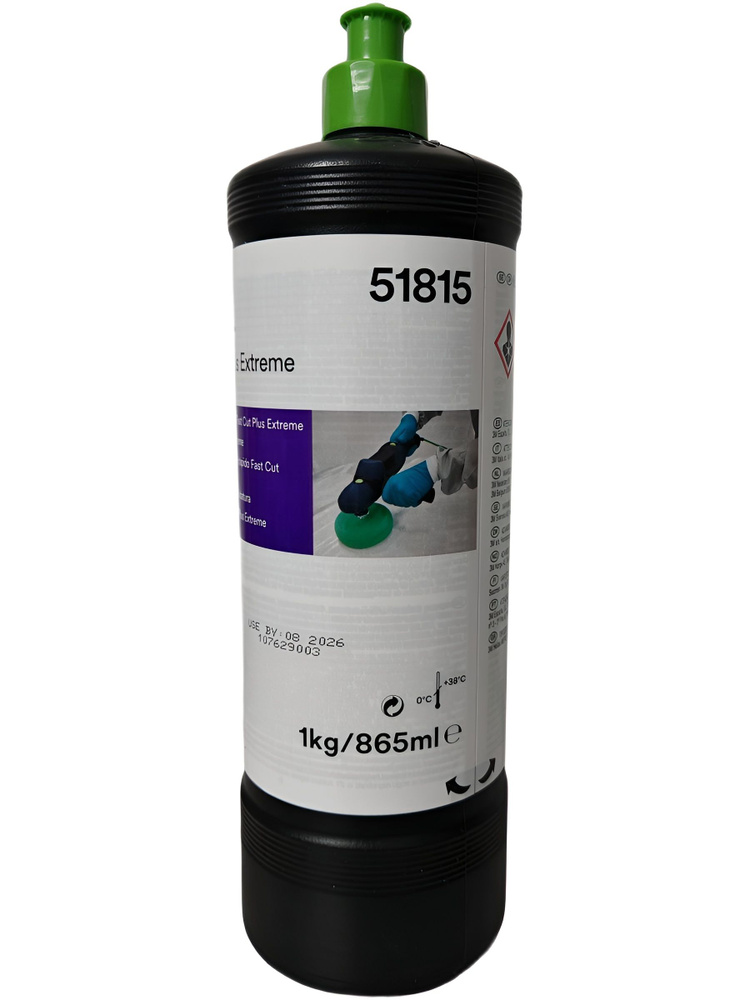 Полировальная паста для автомобиля 3М 51815 Fast Cut Plus Extreme ...