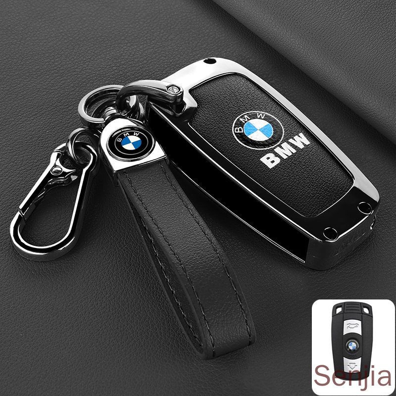 Чехол для автомобильного ключа из цинкового сплава для БМВ BMW 3 5 6 Series E90 E60 E70 E87 M3 ...