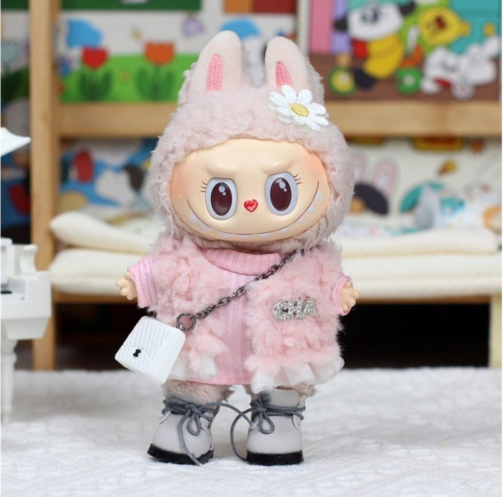 Шуба для Labubu и Barbie купить на OZON по низкой цене (2830190959)