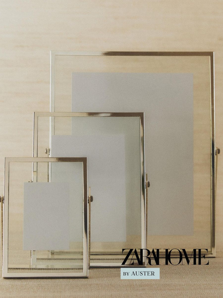 ZARA HOME Фоторамка "PHOTO FRAME WITH STANDROUNDED CORNERS", 1 фото ...