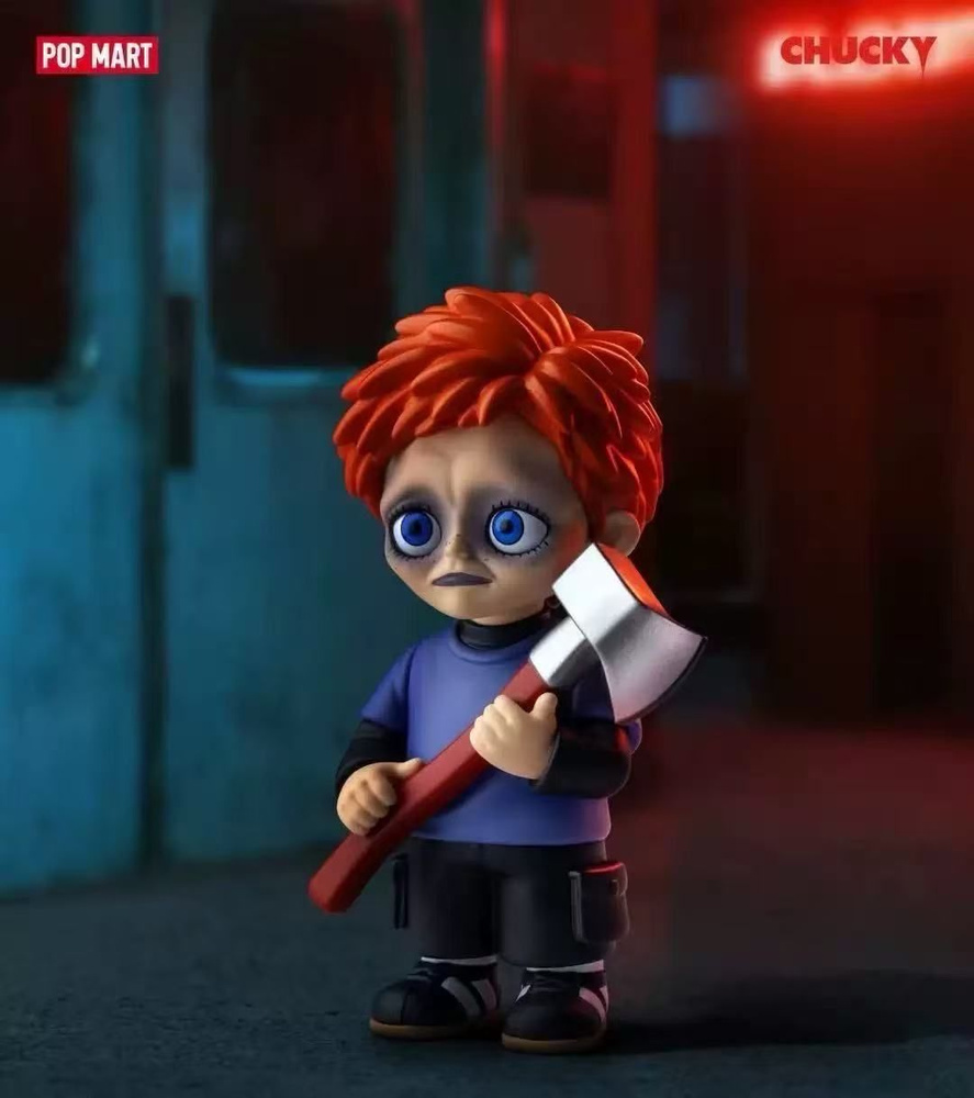 100% Original оригинал POP MART - Halloween Chucky Franchise Series ...