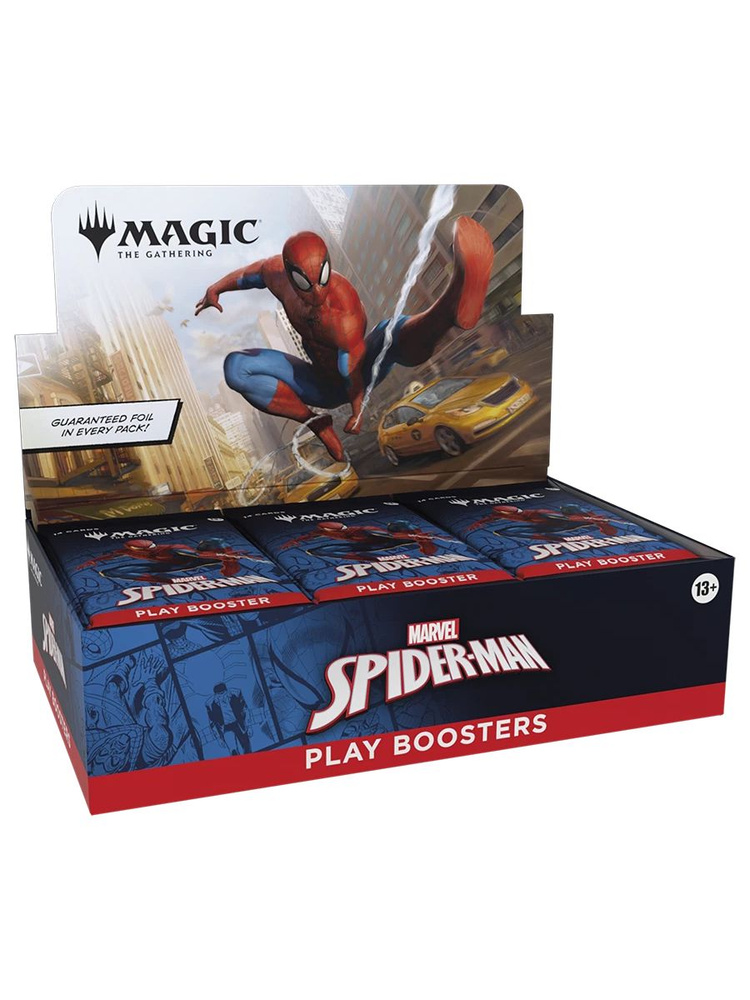 Magic Play Booster Box Marvel's Spider-Man SPM MTG Карточные игрушки ...
