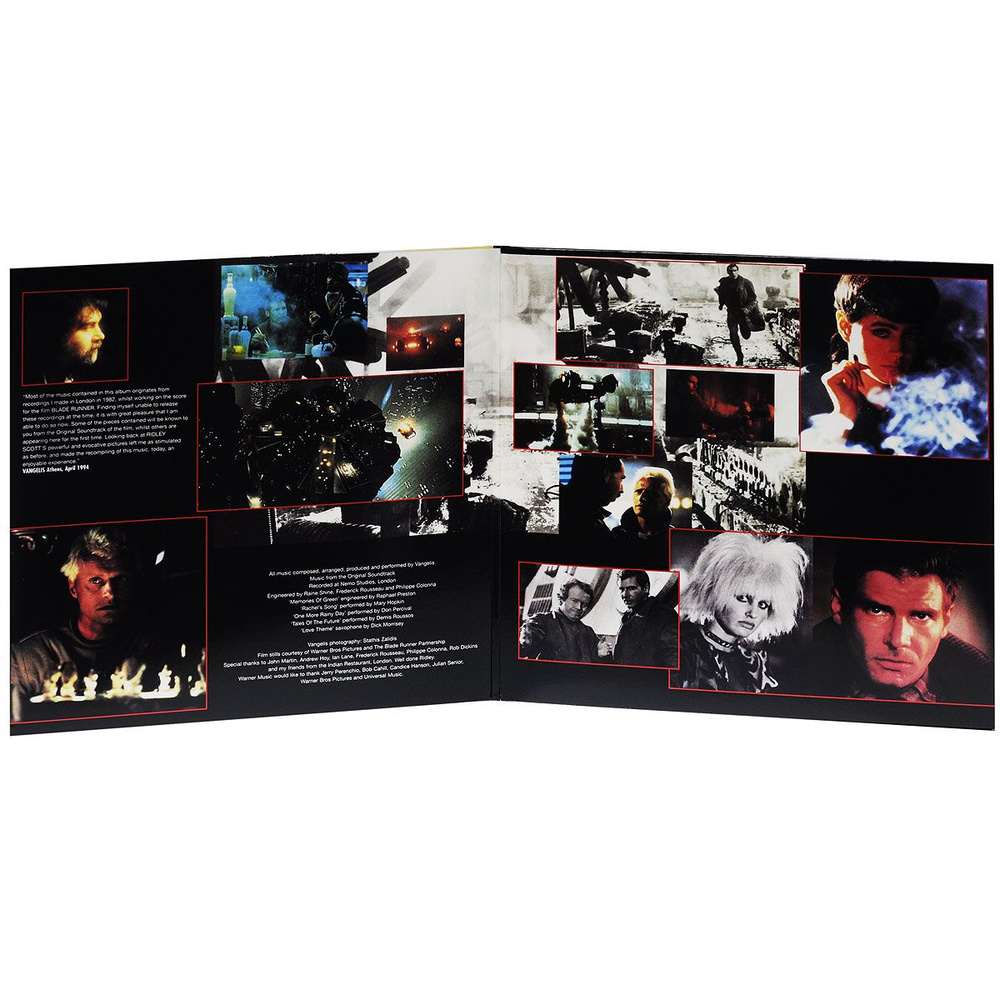 Виниловая пластинка Vangelis. Blade Runner. Original Soundtrack (LP ...