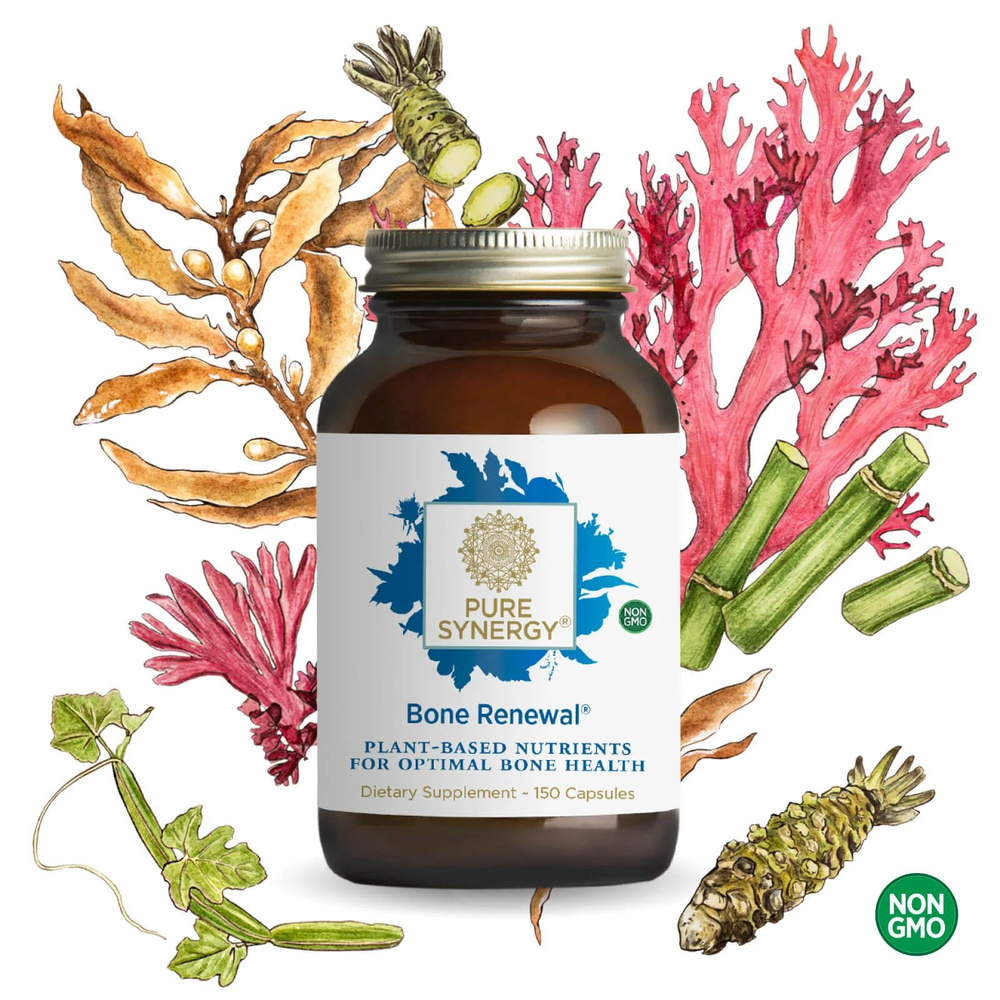 Pure Synergy, Bone Renewal, 150 капсул купить на OZON по низкой цене ...