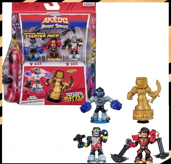 Legends of Akedo Beast Strike - Официальные правила Bite Strike Starter ...