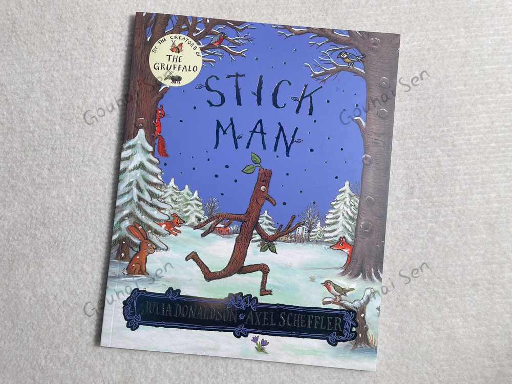 Stick man Julia Donaldson/Детская иллюстрированная книжка с картинками ...