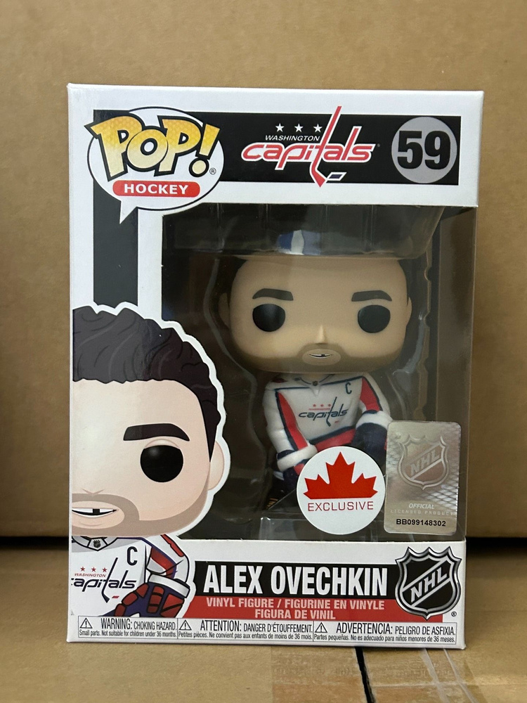 Фигурка Funko POP! Ice hockey series NHL 59# Washington Capitals Alex ...