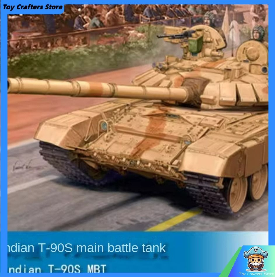 Детализированный премиумконструктор в масштабе 1/35, модель танка T90S ...