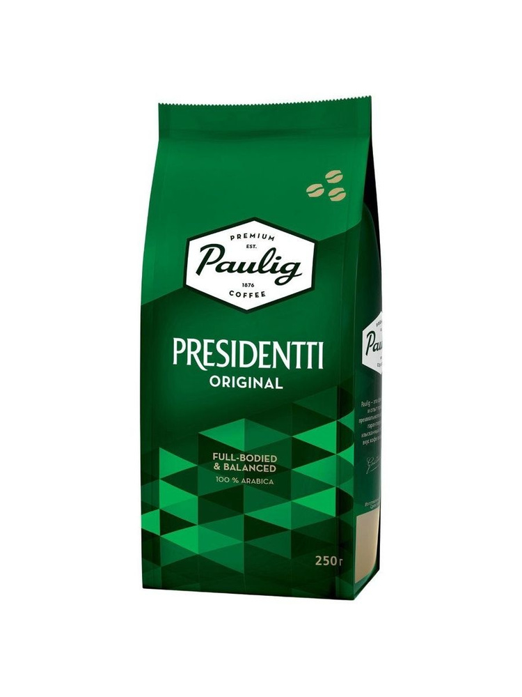 Зерновой кофе PAULIG(Паулинг)"President",натуральный, 1000 г ...